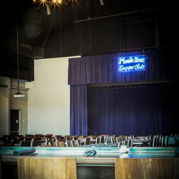 Concert Hall Music Box Supper Club!